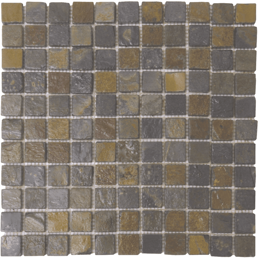 Buy Rust Mosaic Slate 1x1 ARRO01 for Less