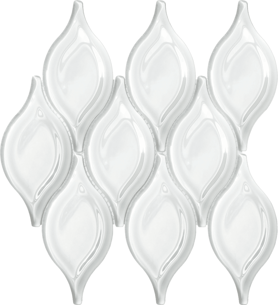 Buy Glass Tears White Mosaic VEBL64 for Less